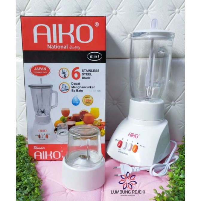 Jual BLENDER NATIONAL/BLENDER KACA/BLENDER 2 IN 1/BLENDER MURAH/BLENDER AIKO/BLENDER NATIONAL ...