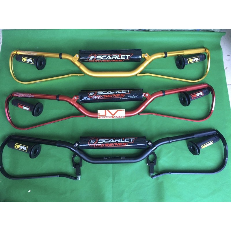 Jual stang twinwal scarlet original tebal 5mm plus handgruad tulang ...