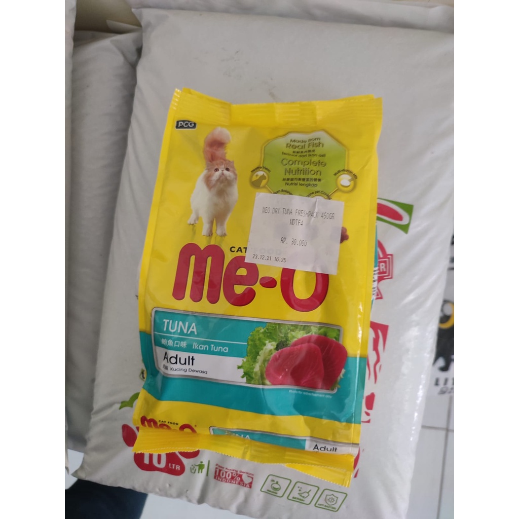 Jual Makanan Kering Kucing Meo Tuna Adult 400 Gr Freshpack | Shopee ...