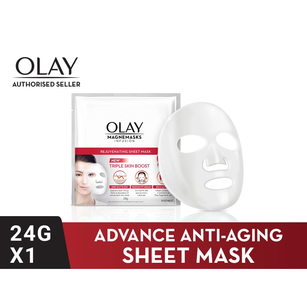 Jual Olay Regenerist Masker Wajah Sheet Mask Advanced Anti Aging ...