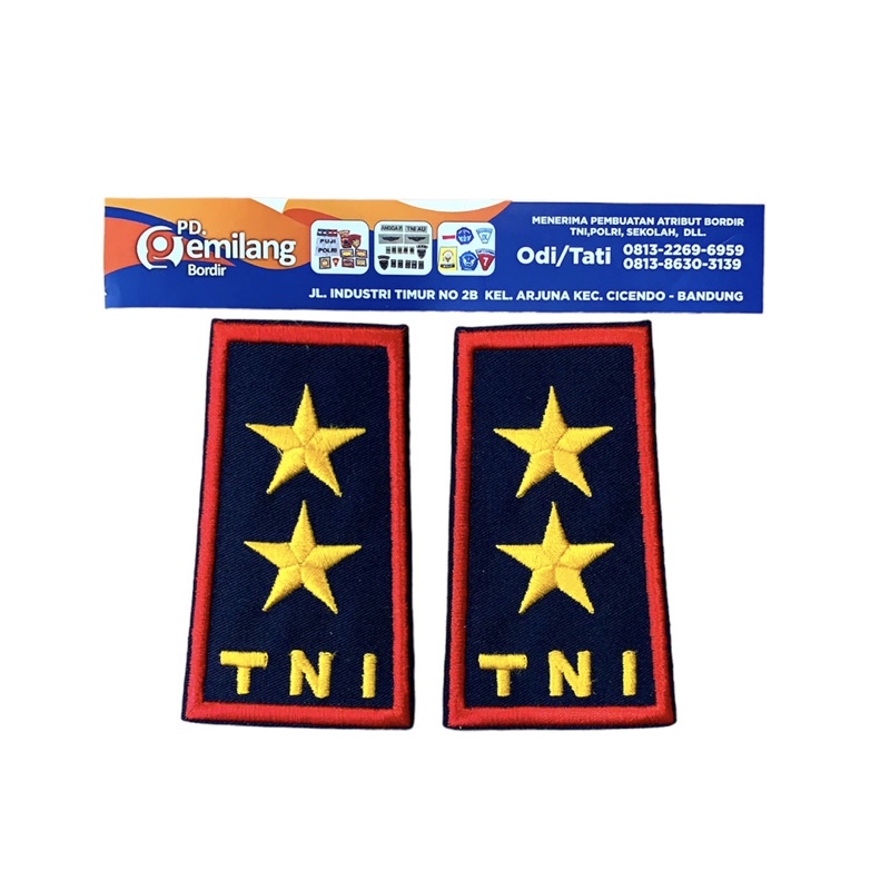 Jual Pangkat PDH TNI AU Mayor Jenderal [MAYJEN] | Sepasang | Shopee ...
