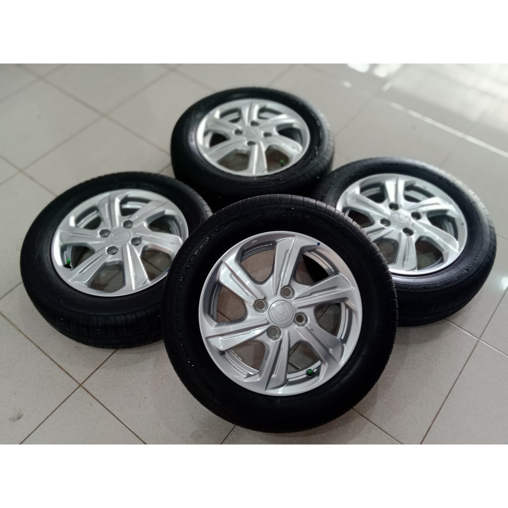 Jual Velg Original Copotan Mobil BRIO AKAR R14 Lubang 4X100 Untuk Karimun Calya Ayla Agya sigra ...