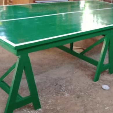 Jual meja tenis kayu jati / tenis meja / meja ping pong / olahraga ...