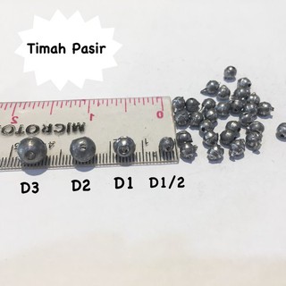 Jual Timah Pemberat Pancing Timah Pasir D per 100 gram | Shopee Indonesia