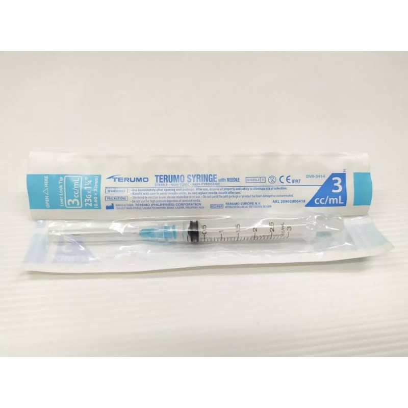 Jual Terumo spuit 3 cc per pcs | Shopee Indonesia