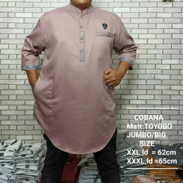 Koko Jumbo COBANA / Baju Muslim Koko / Koko Big Size/ Koko XXL/ Koko ...