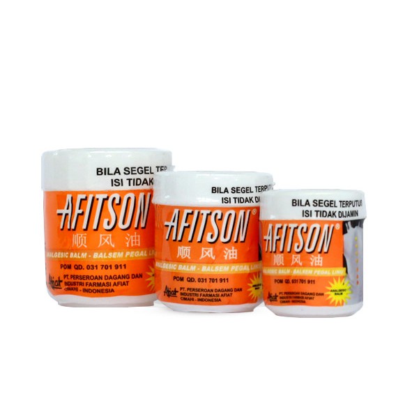 Jual Megah Sakti - Balsem Afitson 13 Gr - Balsam Pegal Linu Dan Sakit ...