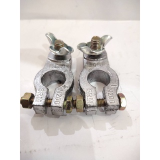 Jual KLEM ACCU / KEPALA ACCU N200 TIMAH SET (2PCS) | Shopee Indonesia