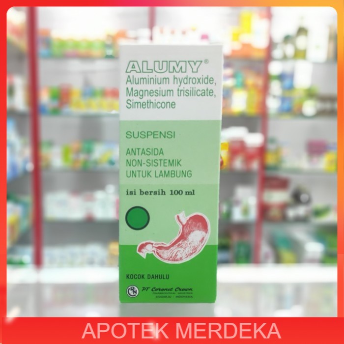 Jual alumy syrup 100ml / alumi obat asam lambung | Shopee Indonesia
