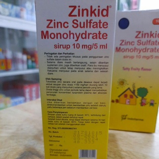 Jual Zinkid Syrup 100ml | Shopee Indonesia
