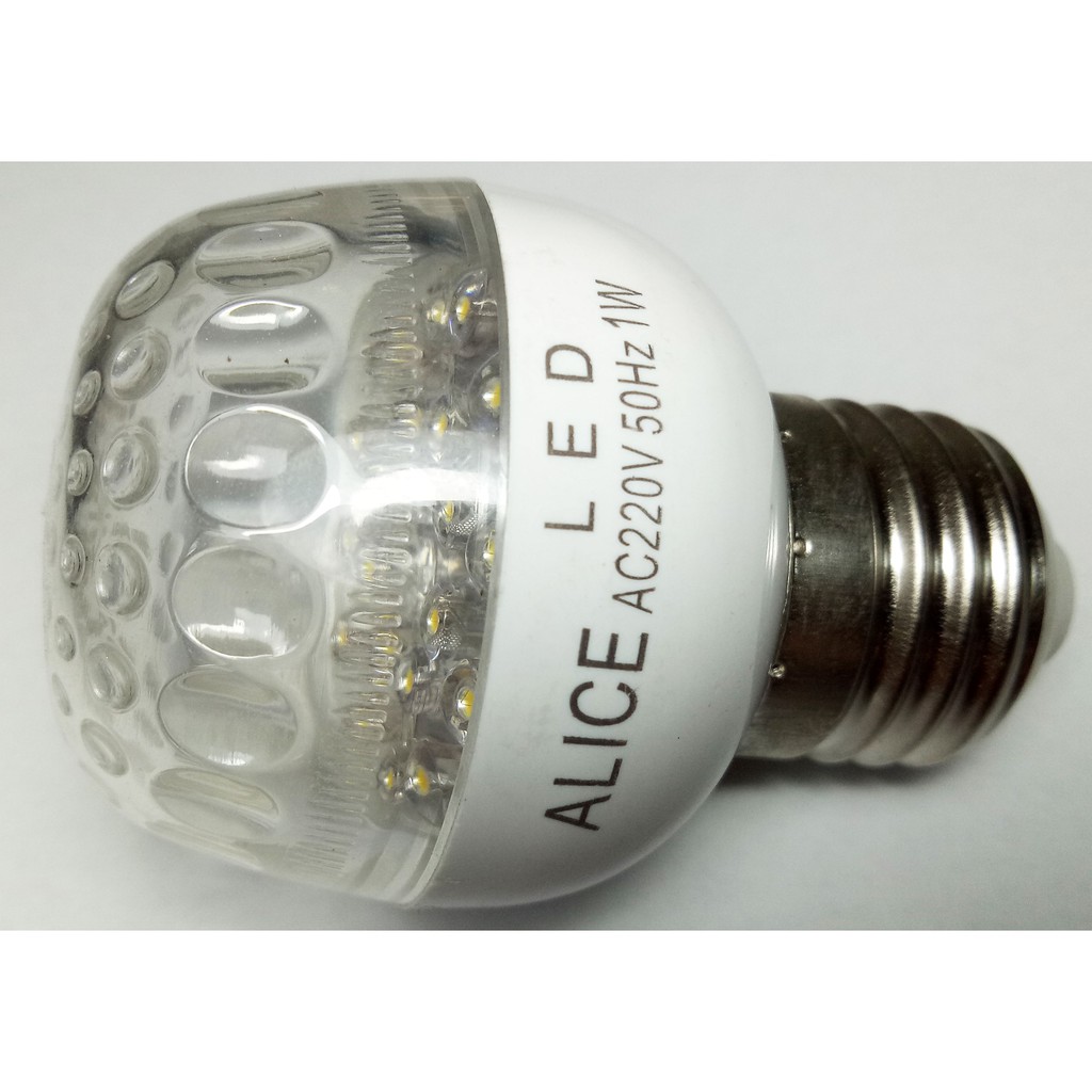 Jual lampu led alice 1 watt putih (Tanpa Kotak) | Shopee Indonesia