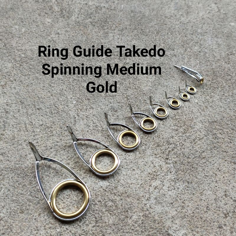 Jual Ring Guide Takedo Gold Spinning Medium - Ring Guide K Series Non ...