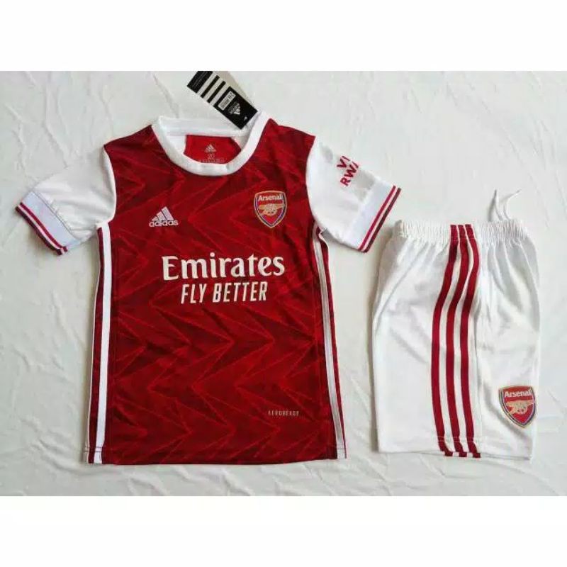 Jual Jersey baju bola Arsenal home kids anak anak 2020 2021 GO ...