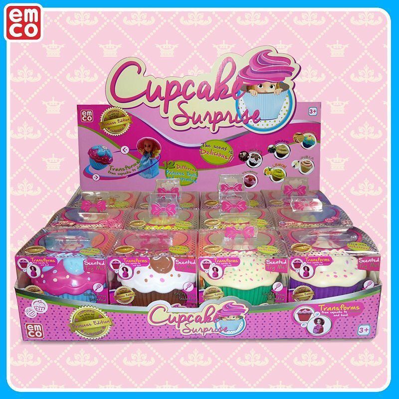 Jual EMCO MINI CUPCAKE SUPRISE BONEKA CUPCAKE GELATO | Shopee Indonesia