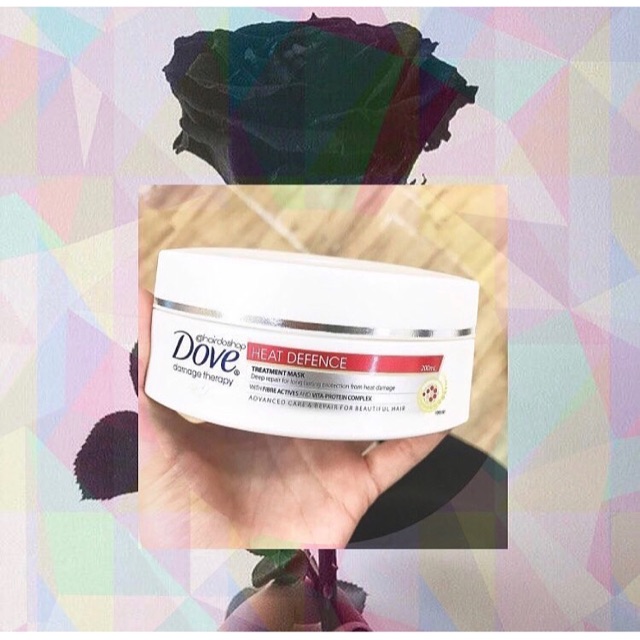 Jual Dove heat defence treatment mask 200ml ( MASKER RAMBUT DOVE ...