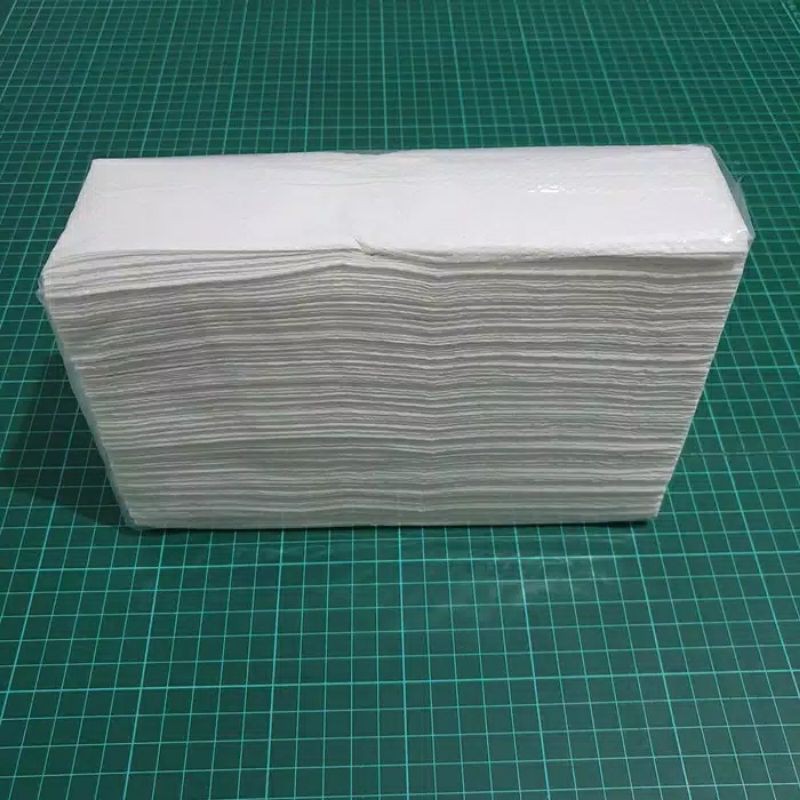 Jual Tissue Hand Towel Multifold Polos | Tissue Wastafel isi 150 lembar ...