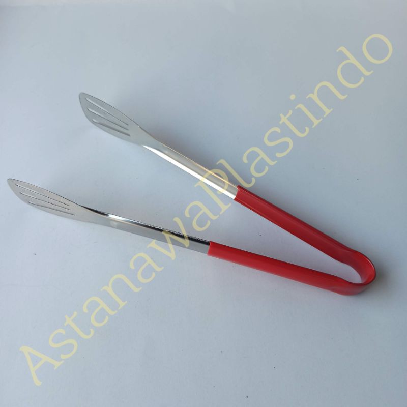 Jual Pencapit makanan 12 inch capitan gorengan bolong panjang stainless ...