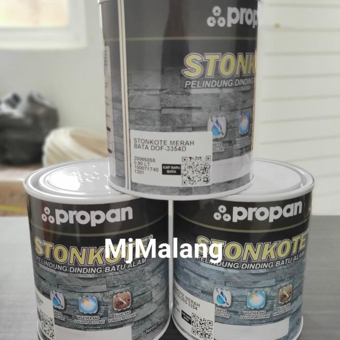 Jual PROPAN STONE CARE WARNA BATA MERAH DOF 1KG/VERNIS COATING BATU ...