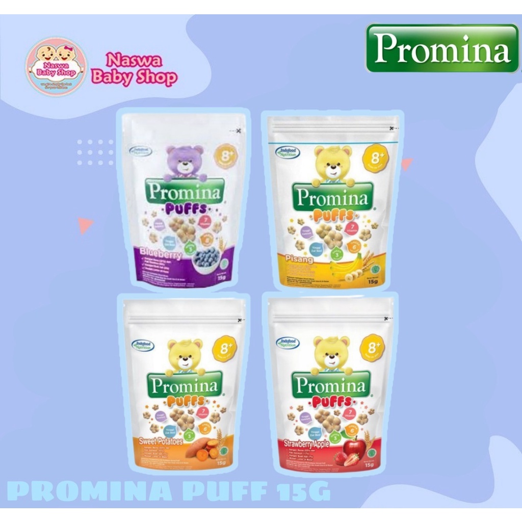 Jual Promina Puffs Snack Bayi 15g | Shopee Indonesia