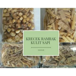 Jual KRECEK RAMBAK KULIT SAPI/ KRECEK MENTAH/ KRECEK SAPI/ KRUPUK ...