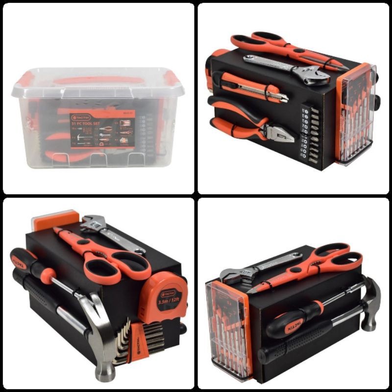 Jual Tactix Set 31 Pcs Perkakas Multifungsi By Krisbow Best Seller