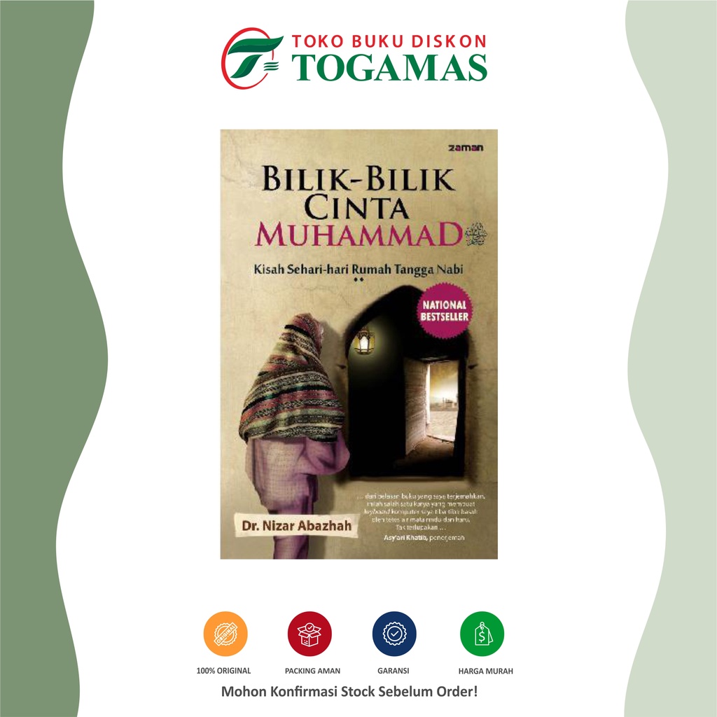 Jual Buku Bilik-Bilik Cinta Muhammad - Dr. Nizar Abazhah | Shopee Indonesia