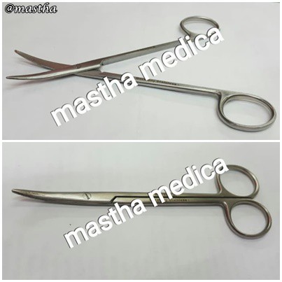 Jual Gunting Metzenbaum Gunting Jaringan Operasi Bengkok Lengkung Renz ...