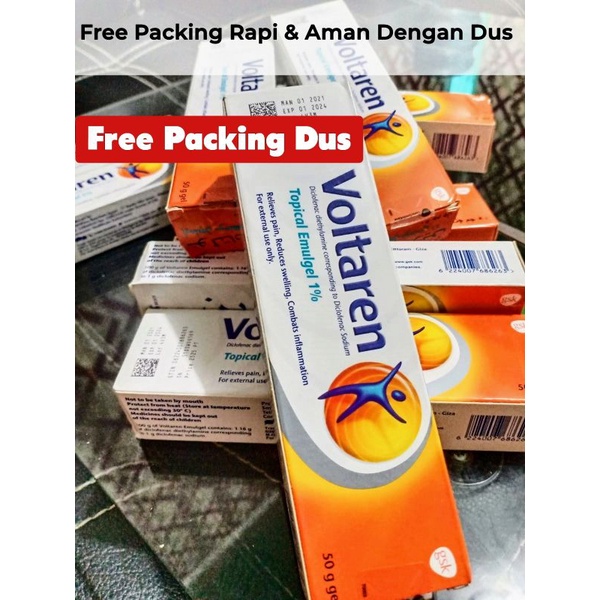 Jual VOLTAREN EMULGEL GEL 50Gr / Salep Keseleo Nyeri Sendi Pegel | Shopee Indonesia