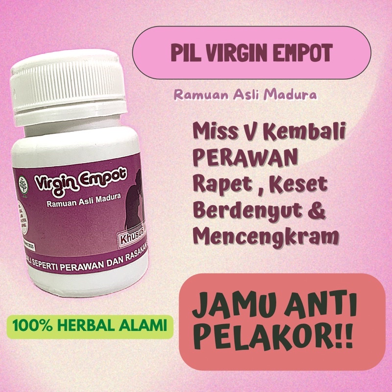Jual PIL PERAWAN VIRGIN EMPOT JAMU ANTI PELAKOR Indonesia|Shopee Indonesia
