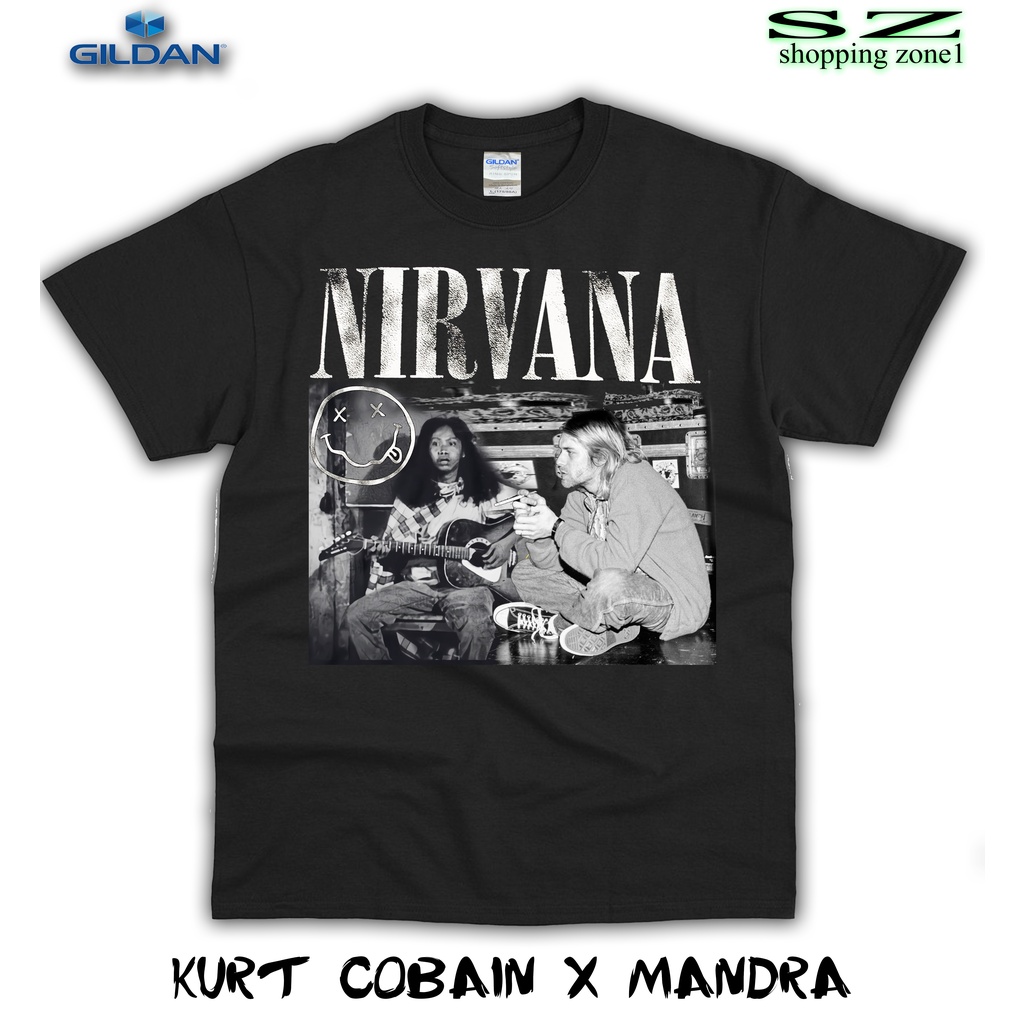 Jual kaos nirvana x mandra / kurt cobain x mandra vintage tshirt ... Jual kaos nirvana x mandra / kurt cobain x mandra vintage tshirt ...