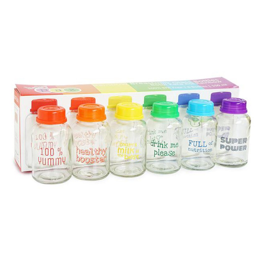 Jual Baby Pax Rainbow botol kaca ASI 150 ml | Shopee Indonesia