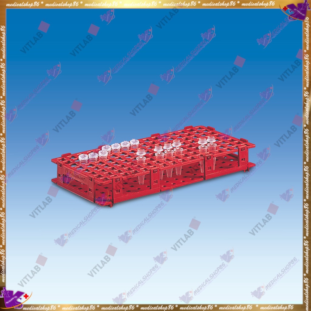 Jual MICROTUBE RACK, COLOURED, PP. VITLAB | Shopee Indonesia