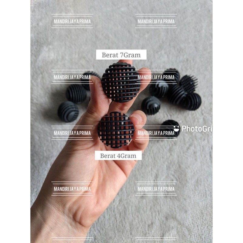 Jual Bioball Bulat Harga PerPcs / Bio Ball Golf Media Filter Kolam ...