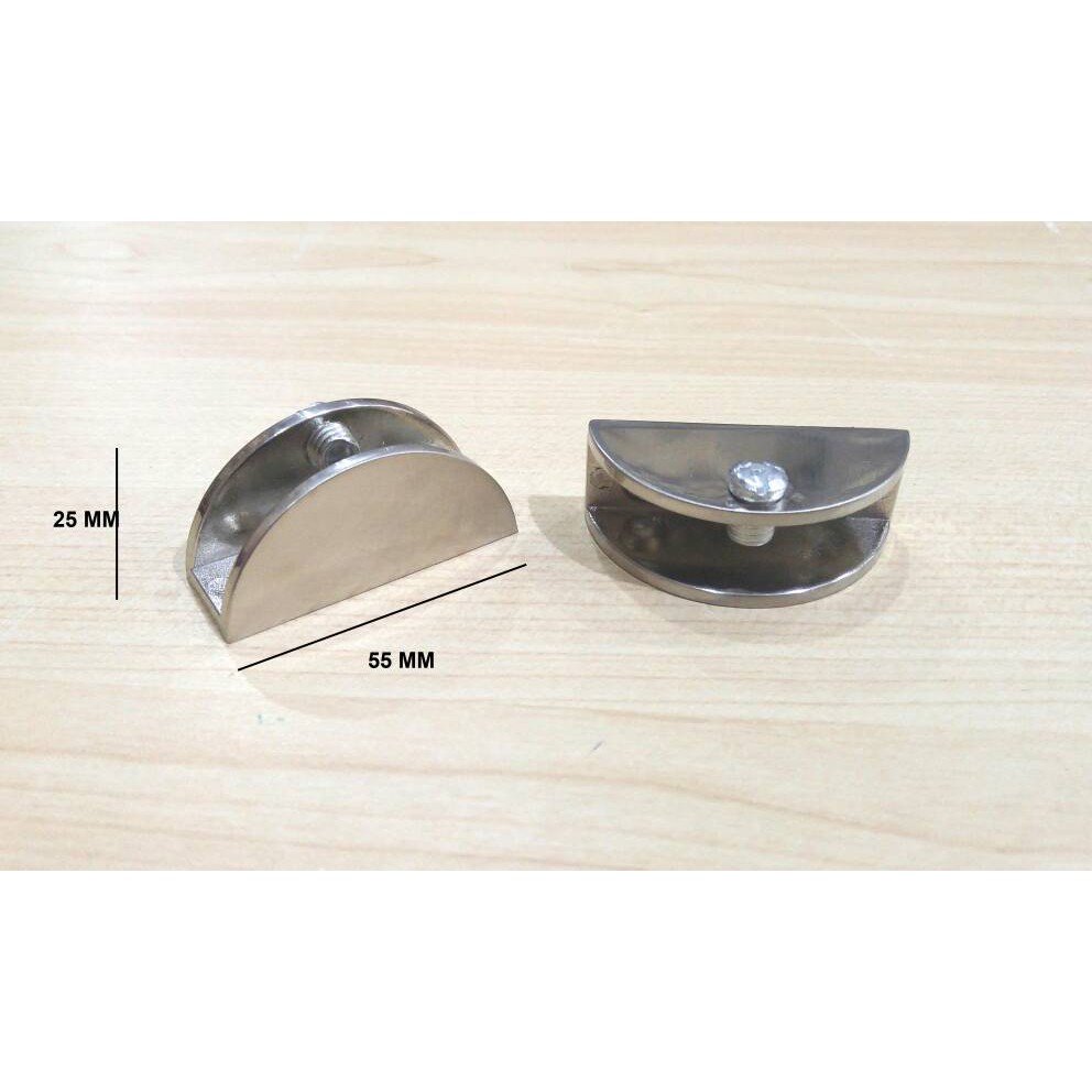 Jual Ambalan Jepit Kaca Stainless Steel DC 035 Size Large | Shopee ...