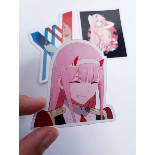 Jual Sticker Zero Two Karakter Anime Darling In The Franxx Waifu Sejuta ...