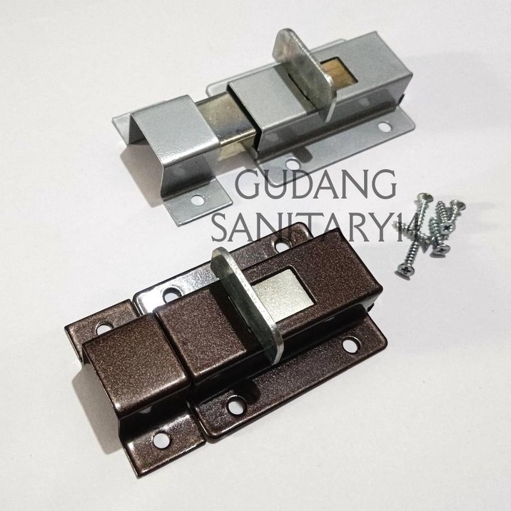 Jual grendel slot 2 inch SLG01 grendel kunci pintu jendela slot warna ...