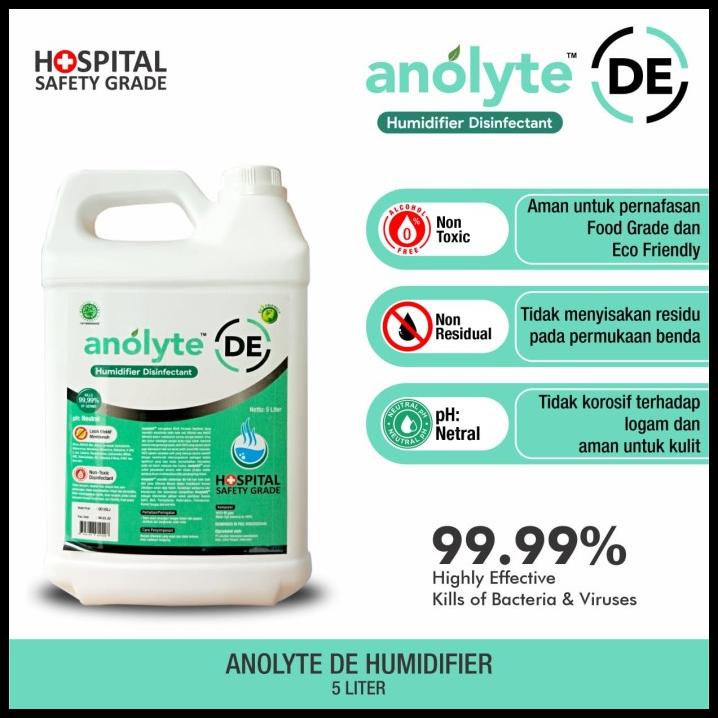 Jual Anolyte De Humidifier 5 Liter Air Sanitizer Air Disinfektan ...