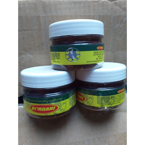 Jual grease stempet gemuk semi synthetic lithium no 3 GB hi temp anti ...