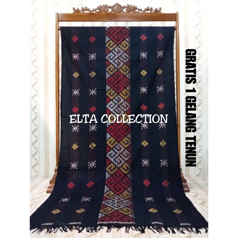 Kain tenun motif toraja hitam | Shopee Indonesia