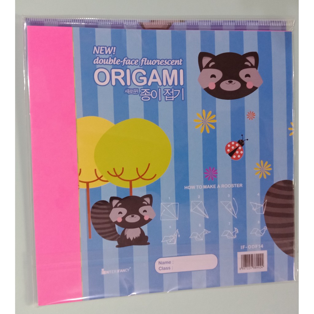 Jual Kertas Lipat Origami 2 Sisi Double Face 14 x 14 25 Lembar | Shopee ...
