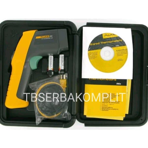 Jual Fluke 561 IR Thermometer Gun And Contact Type K Thermocouple ...