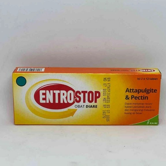 Jual Entrostop obat diare perbox | Shopee Indonesia