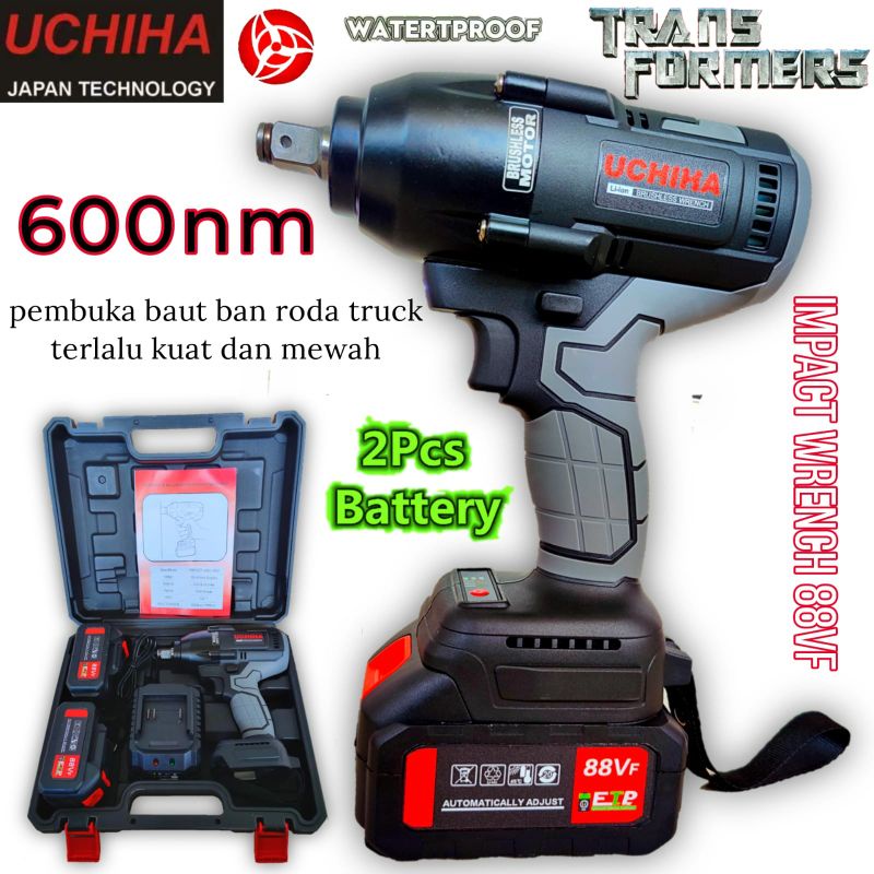 Jual Impact wrench 88vf uchiha mesin pembuka baut ban roda truck mobil ...