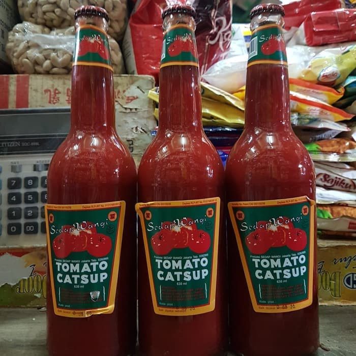 Jual TERBATAS - 1 DUS ISI 12 BOTOL SAUS TOMAT SEDAP WANGI CATSUP BOTOL 630 ML | Shopee Indonesia