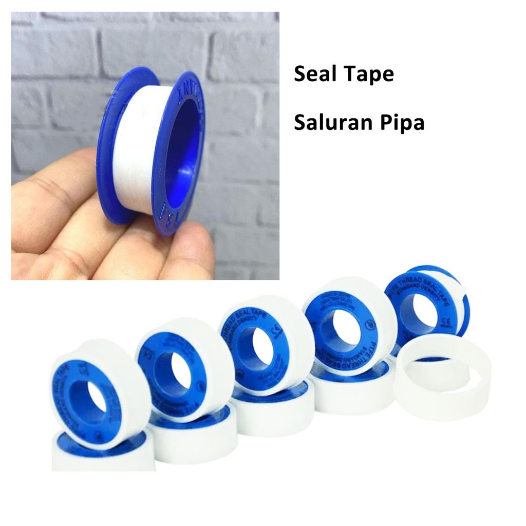 Jual Solatip Penyambung Pipa Seal Tape Selang Shower Isolasi Keran Kran ...
