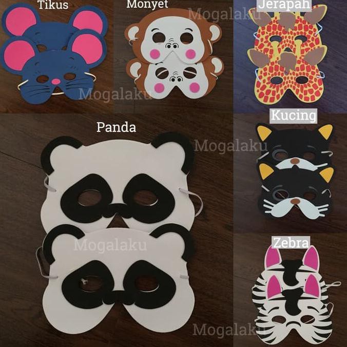 Jual Produk Terbaru Kids Topeng Anak Hewan Binatang Anak Gajah Macan ...