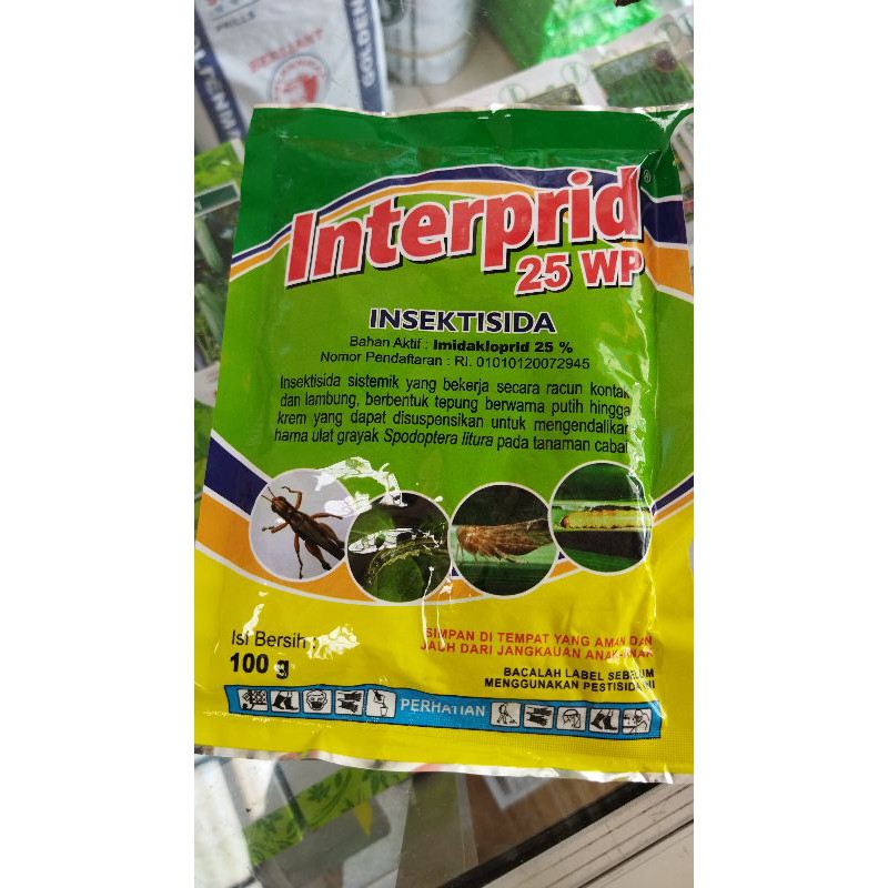 Jual Insektisida INTERPRID 25WP 100 Gram Imidakloprid | Shopee Indonesia