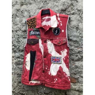 Jual VEST PUNK / ROMPI / ROMPI PUNK / JAKET CUSTOM | Shopee Indonesia