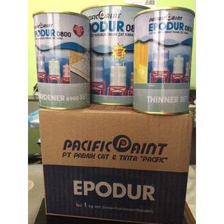 Jual CAT EPOXY EPODUR BY PACIFIC PAINT 1 KG | Shopee Indonesia
