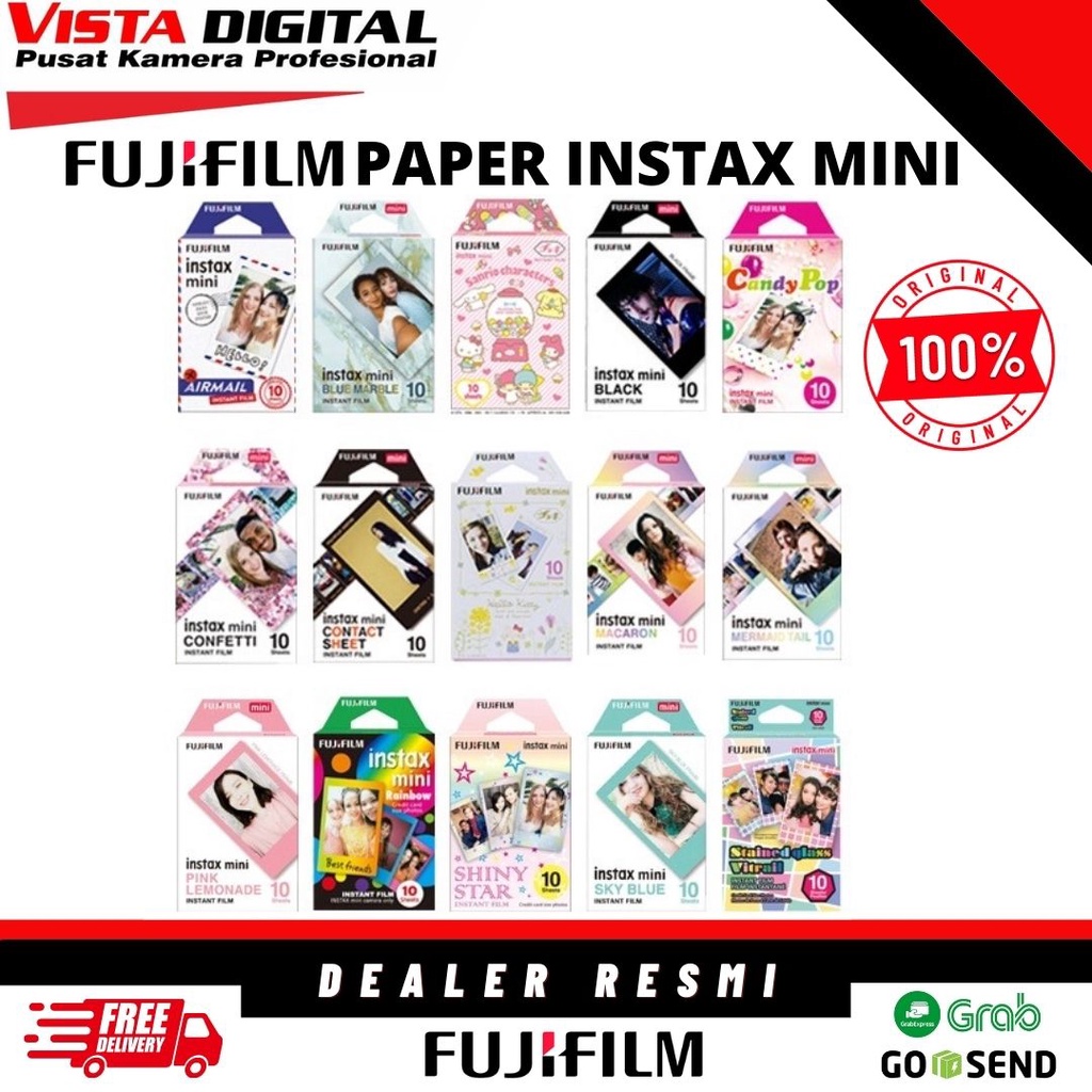 Jual FUJIFILM PAPER INSTAX MINI | Shopee Indonesia